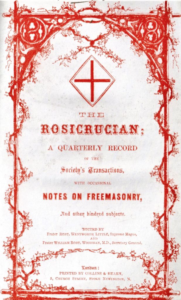 First Issue of the Rosicrucian Magazine - SRIA London